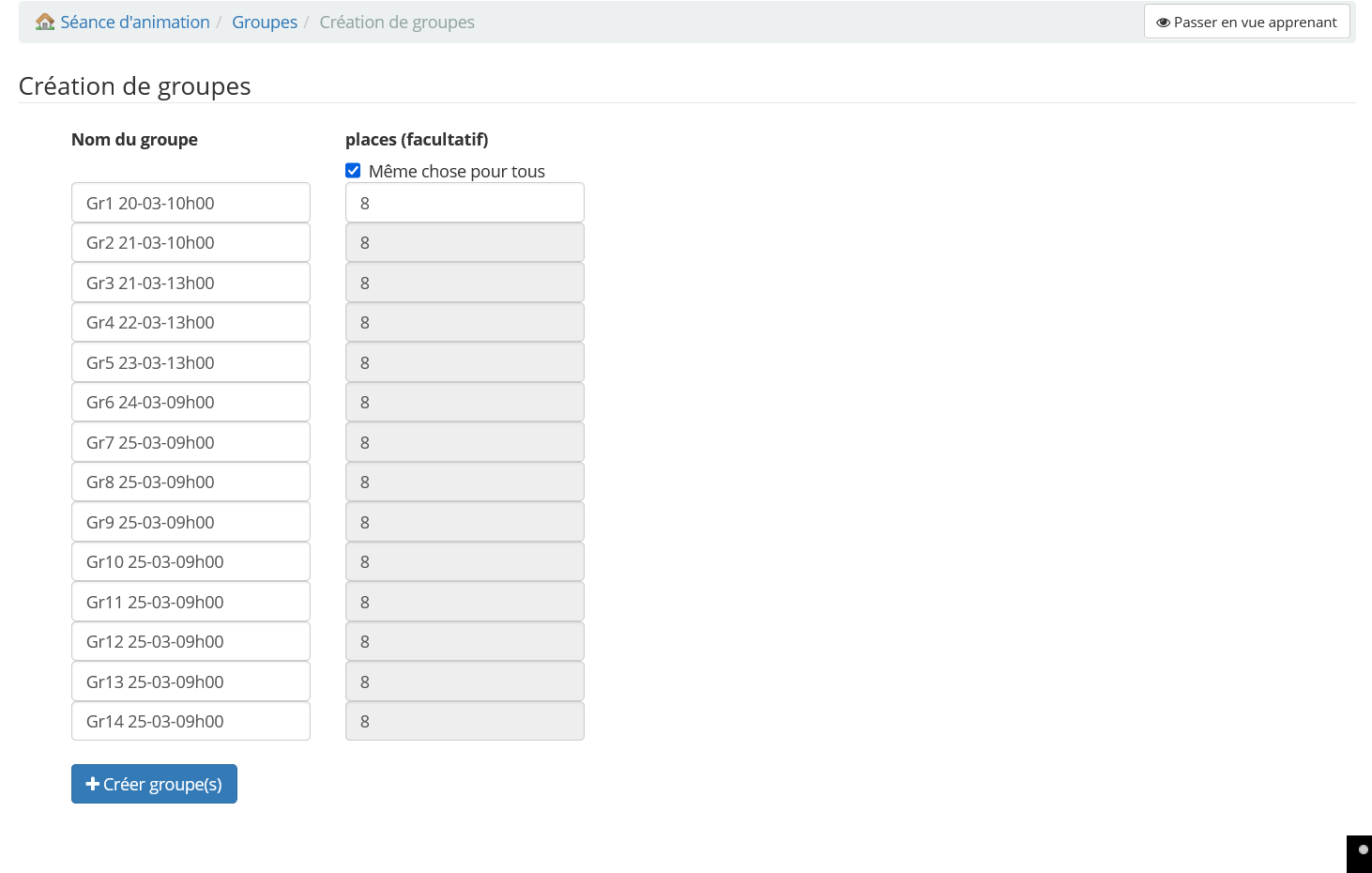 Comment organiser la réservation des places de session de formation avec Chamilo LMS ? | BeezNest